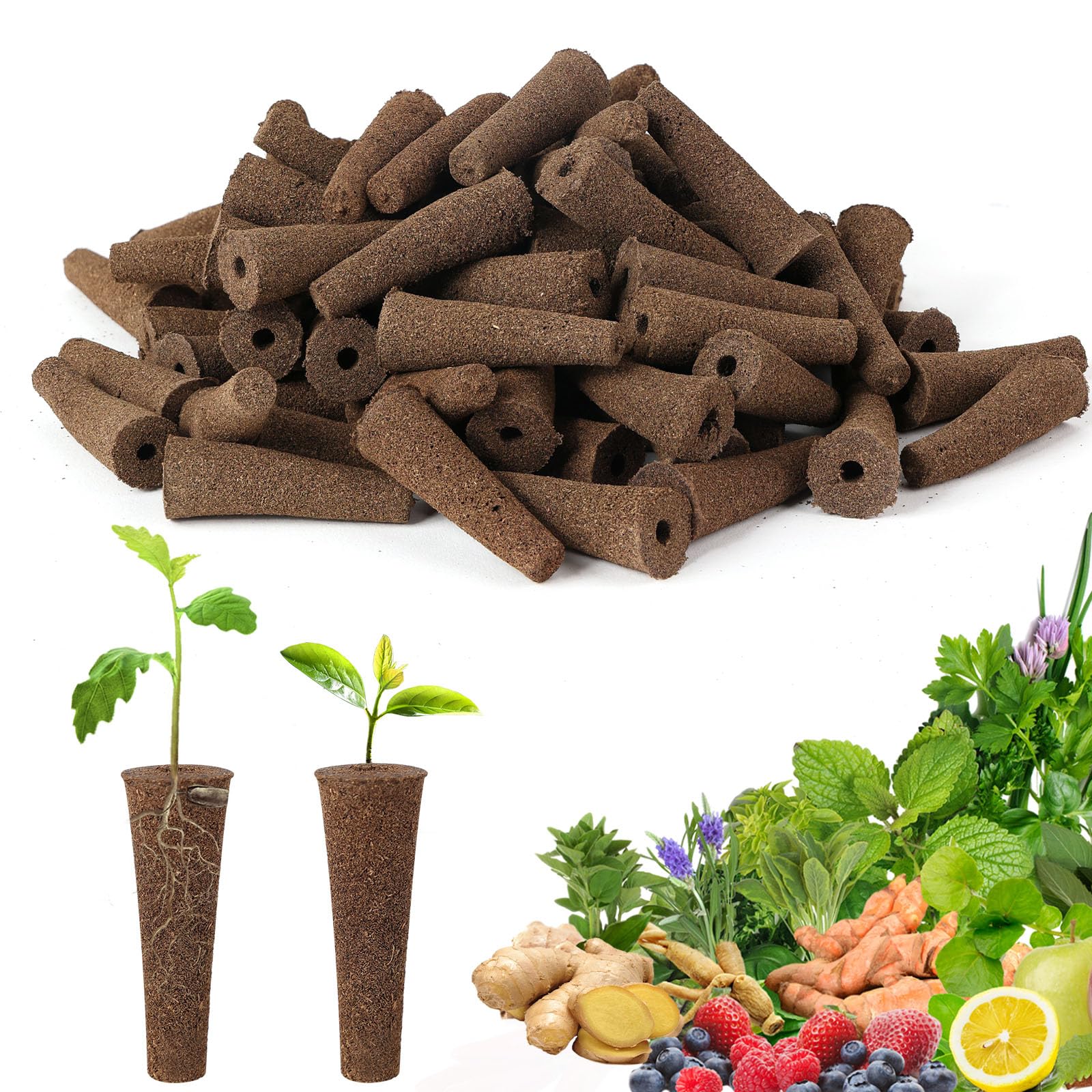 Amazon.com: CfanieRise 80 Pack Grow Sponges for Hydroponics,Replacement ...