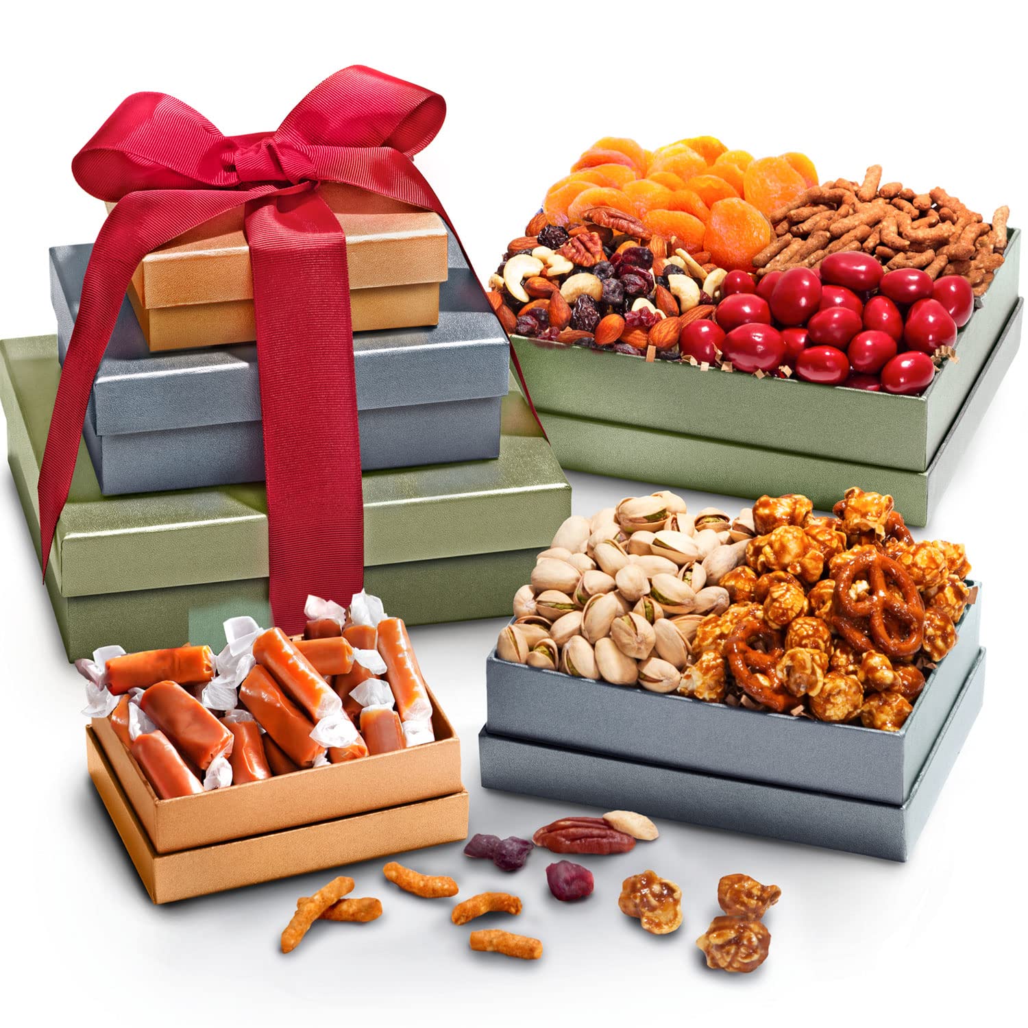 Amazon.com : A Gift Inside Treasure Trove Snacks Tower : Everything Else