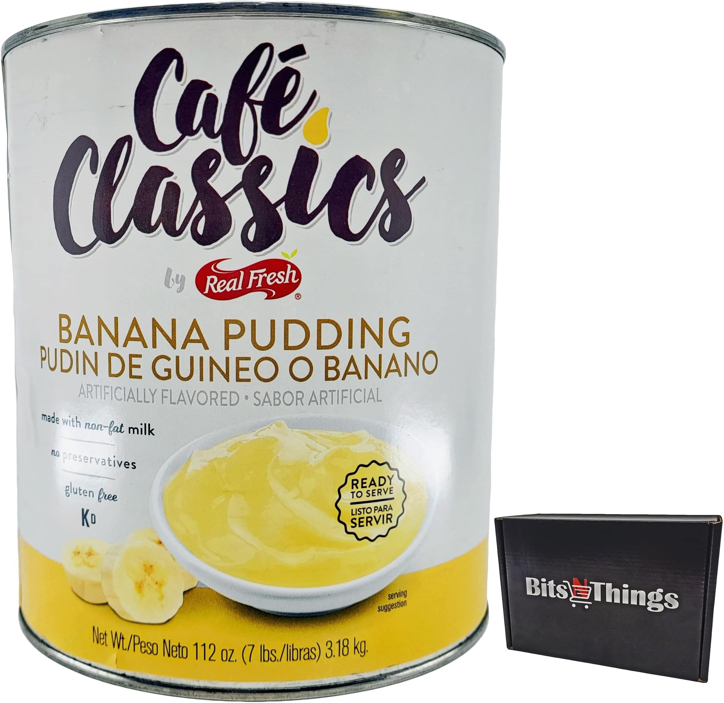 Amazon.com : Lucky Leaf Ready To Use Premium Pudding, Two 7 lb (112 oz ...