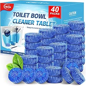Amazon.com: Msvvko Toilet Bowl Cleaner Tablets 40 Pcs, Septic Safe ...