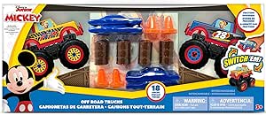 Mickey 18 Pc Off-Road Monster Truck Playset : Amazon.com.au: Toys & Games