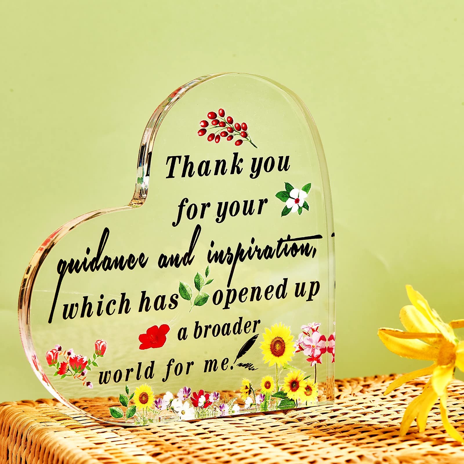 Amazon.com: Artistic love shape for teacher gifts thank you gifts ...