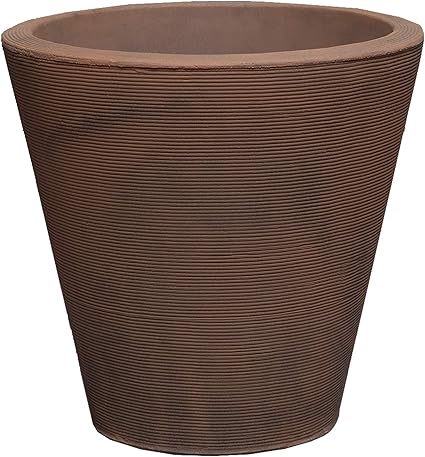 Amazon.com: Crescent Garden Madison Planter, Double-Walled Plant Pot ...