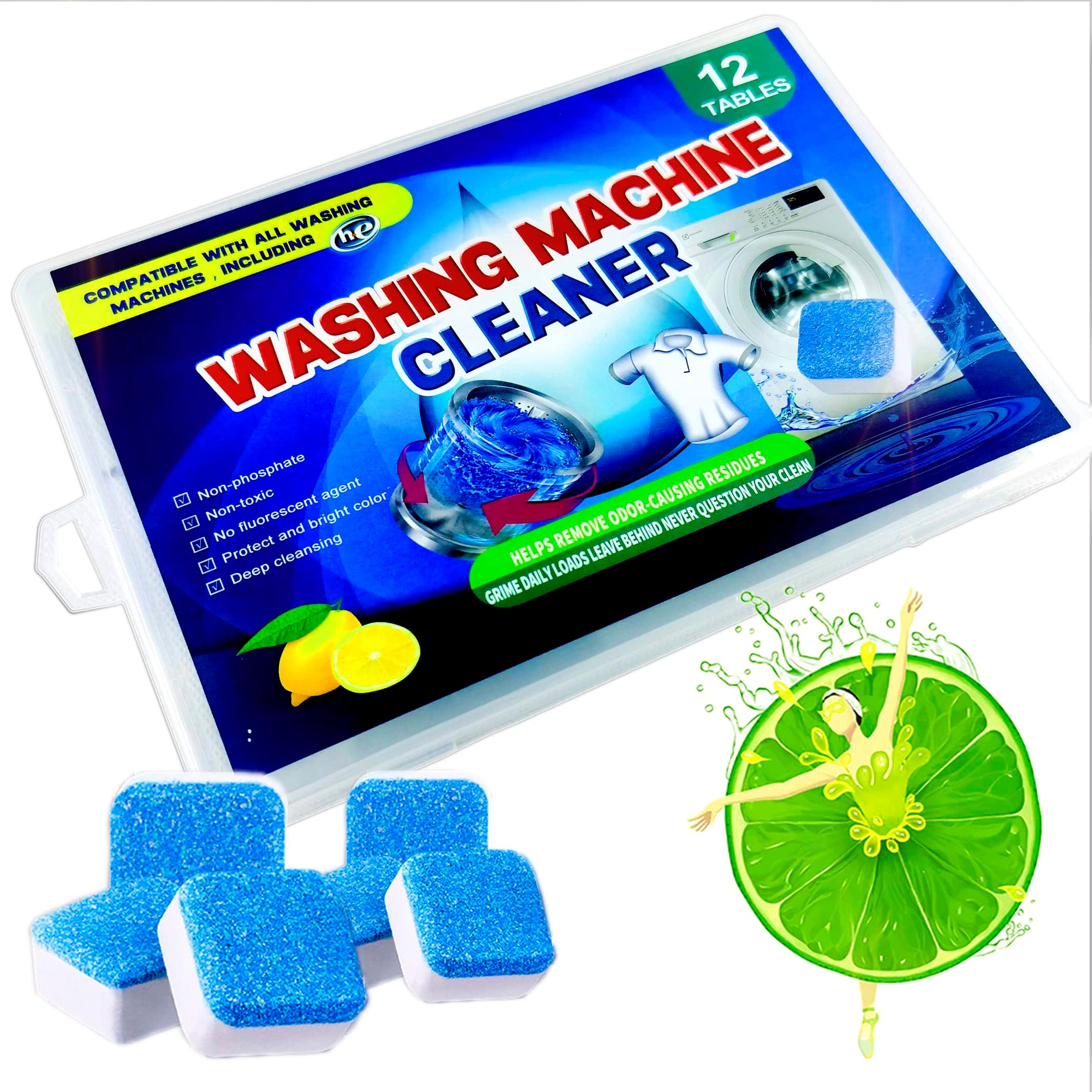 Amazon.com: Absolutely Clean Amazing Washing Machine Cleaner ...