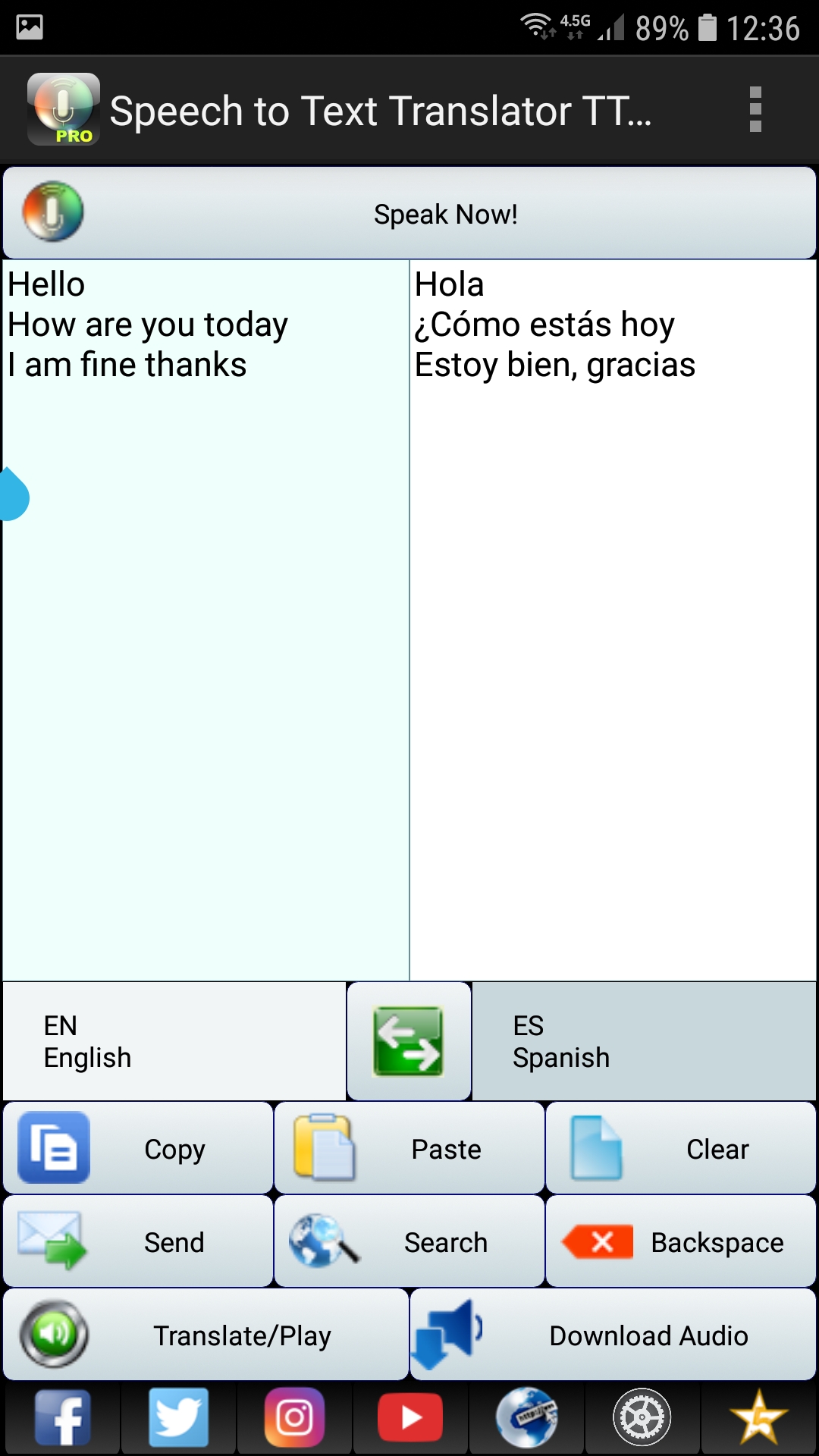 Speech2Text Translator TTS PRO - App on Amazon Appstore