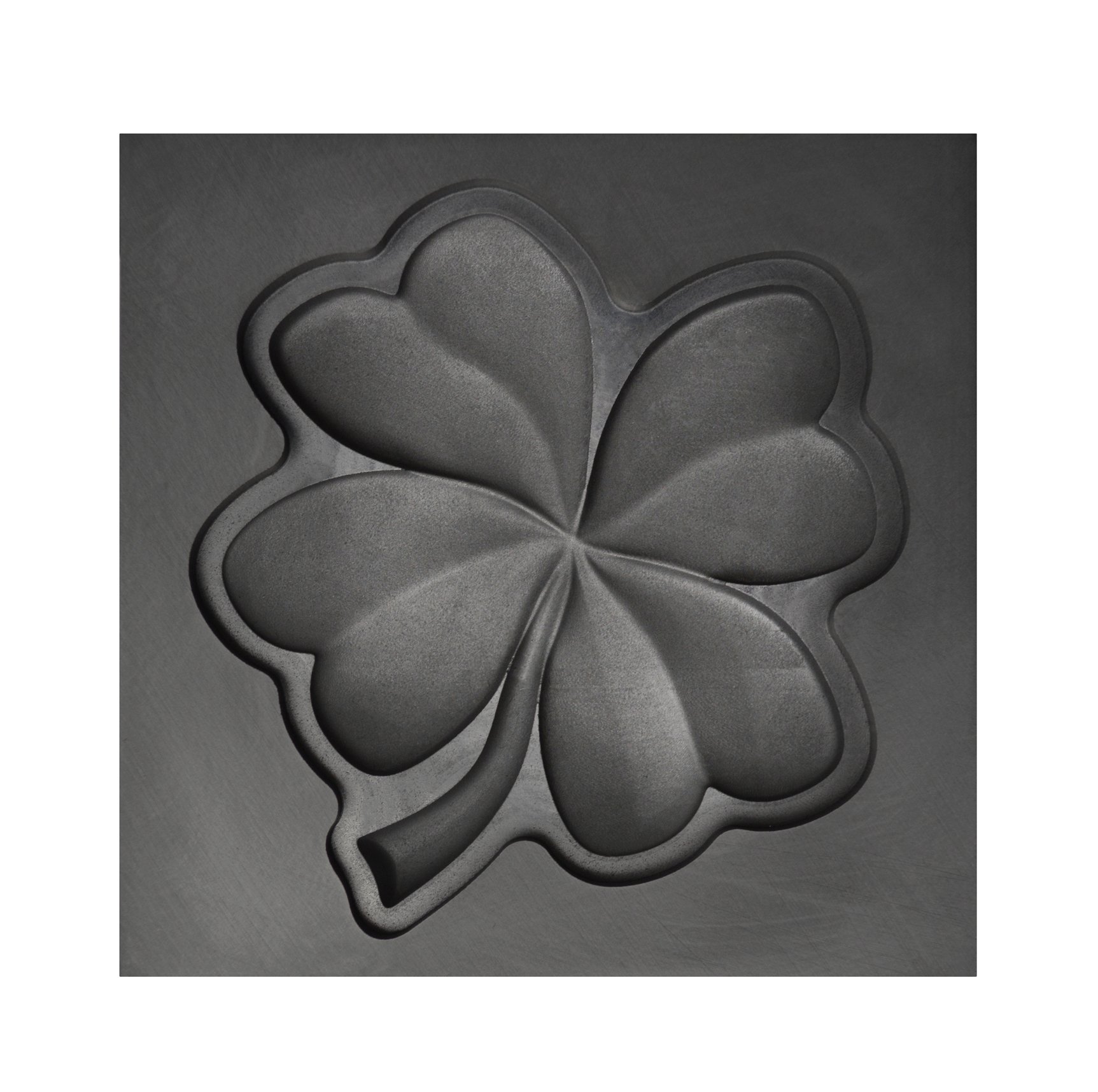 Metal Casting Molds Lead Ingot Mold Medium - Four Leaf Clover 3D For ...