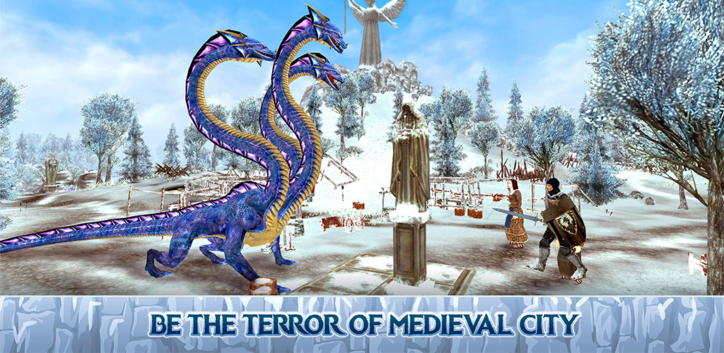 Hydra Chasing Medieval Humans - Fantasy Creature Dash Survival ...