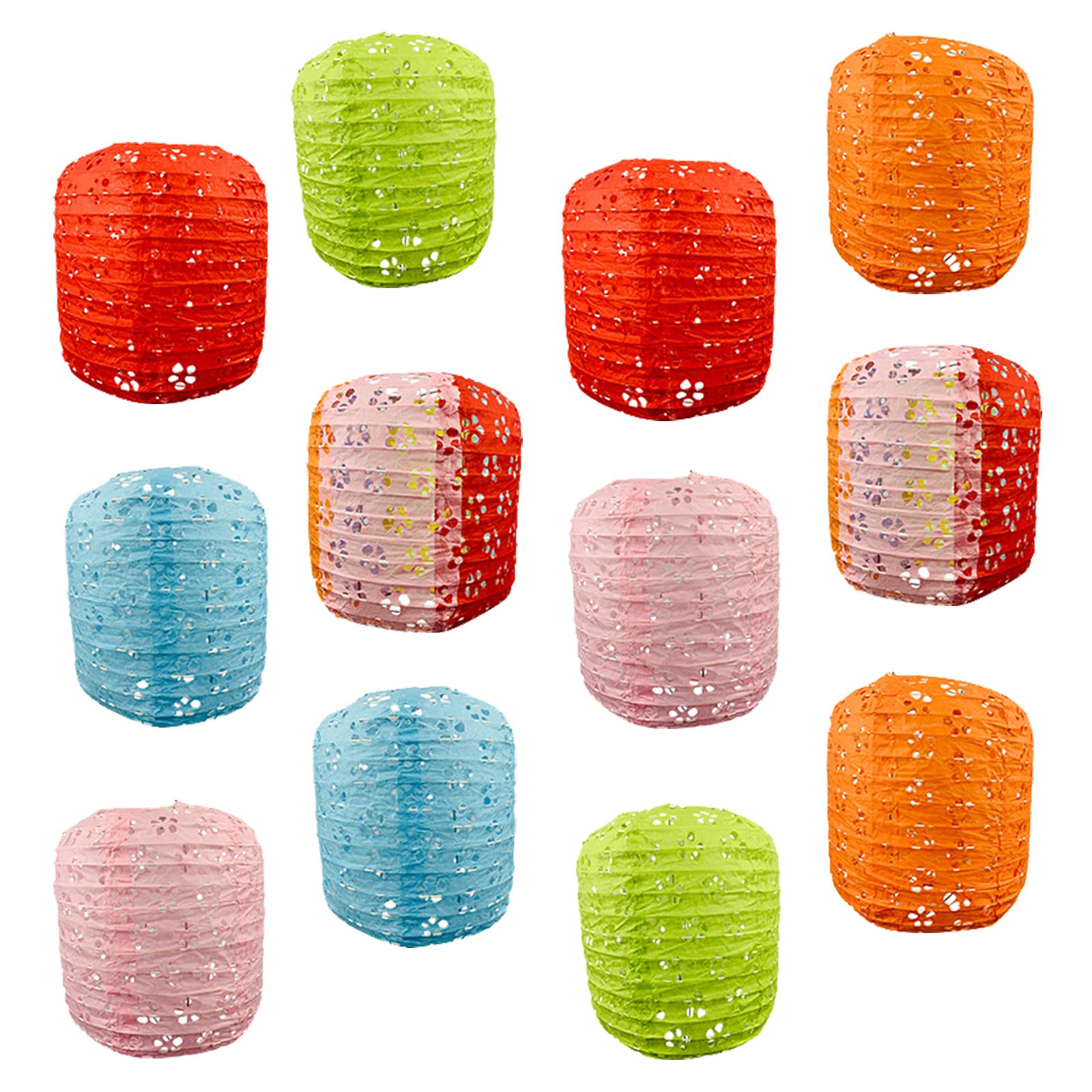 Square Paper Lantern Centerpieces Square Paper Floating