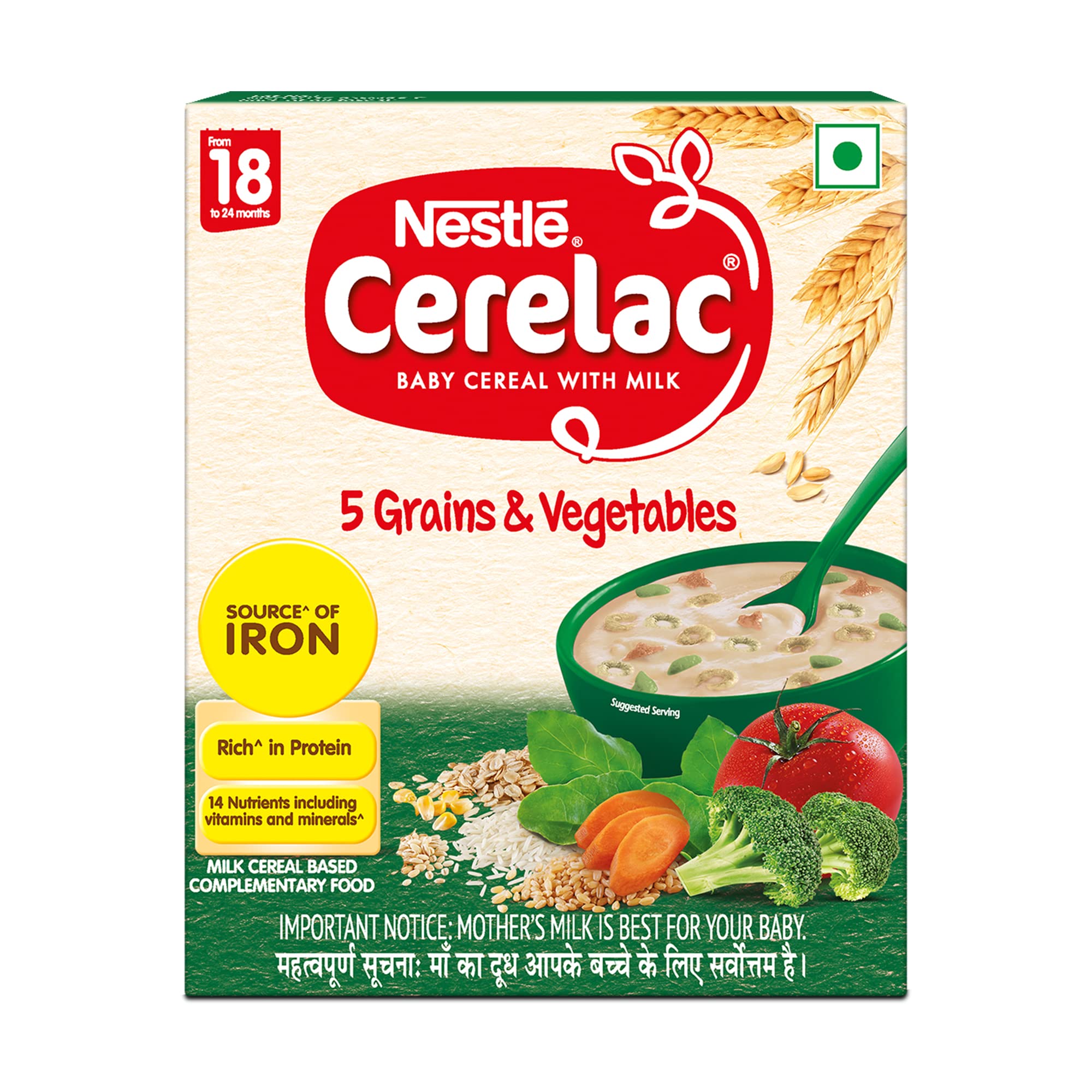 Buy Nestle CERELAC Baby Cereal With Milk 5 Grains Vegetables From buy-nestle-cerelac-baby-cereal-with-milk-5-grains-vegetables-from