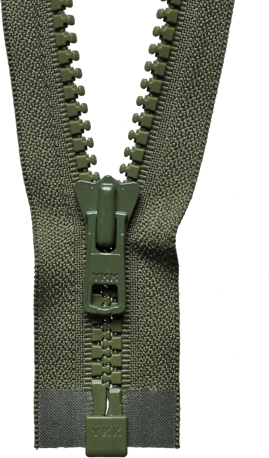 Amazon.co.jp: YKKオープンエンドファスナー No.566カーキ 長さ56cm : ホビー