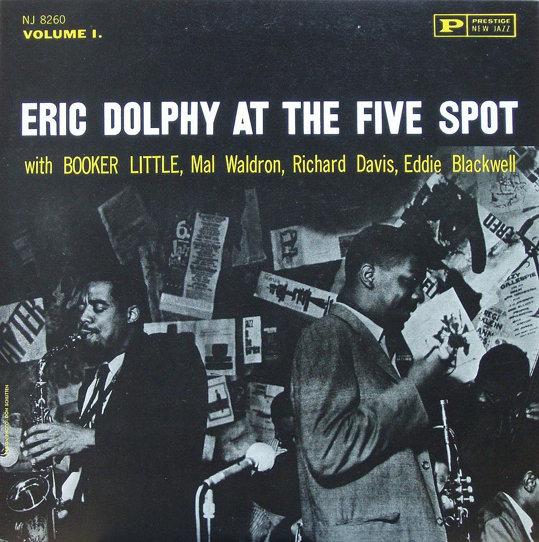 Amazon.co.jp: ERIC DOLPHY AT THE FIVE SPOT VOL.1 エリック・ドルフィー・アット・ザ・ファイブ ...