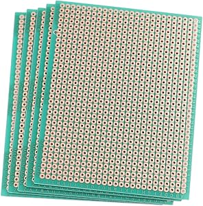 5pcs DIY Soldering Prototype Copper PCB Printed Circuit Board 70mm x ...