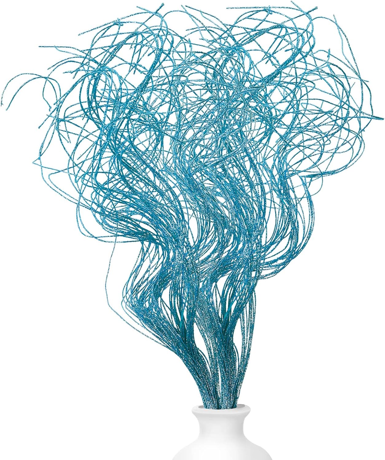 Amazon.com: Glitter Curly Ting Ting Branches Christmas Branches Vase ...
