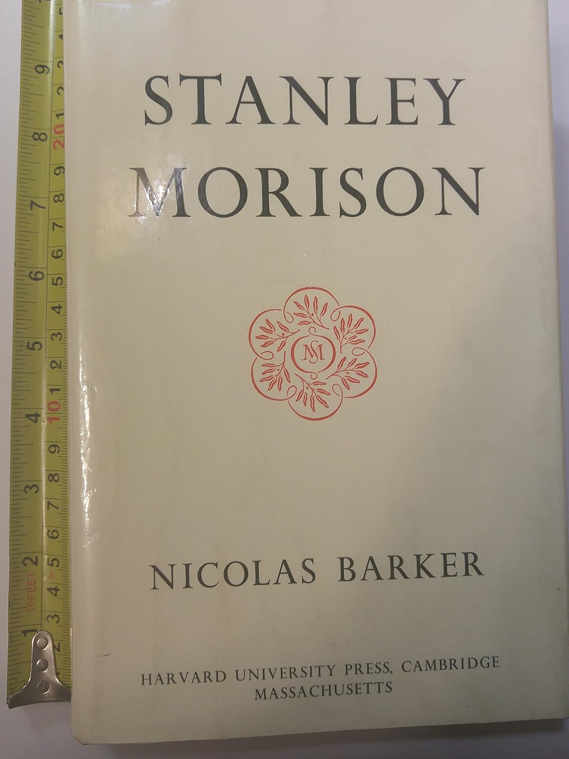Stanley Morison: Barker, Nicolas: 9780674834255: Amazon.com: Books