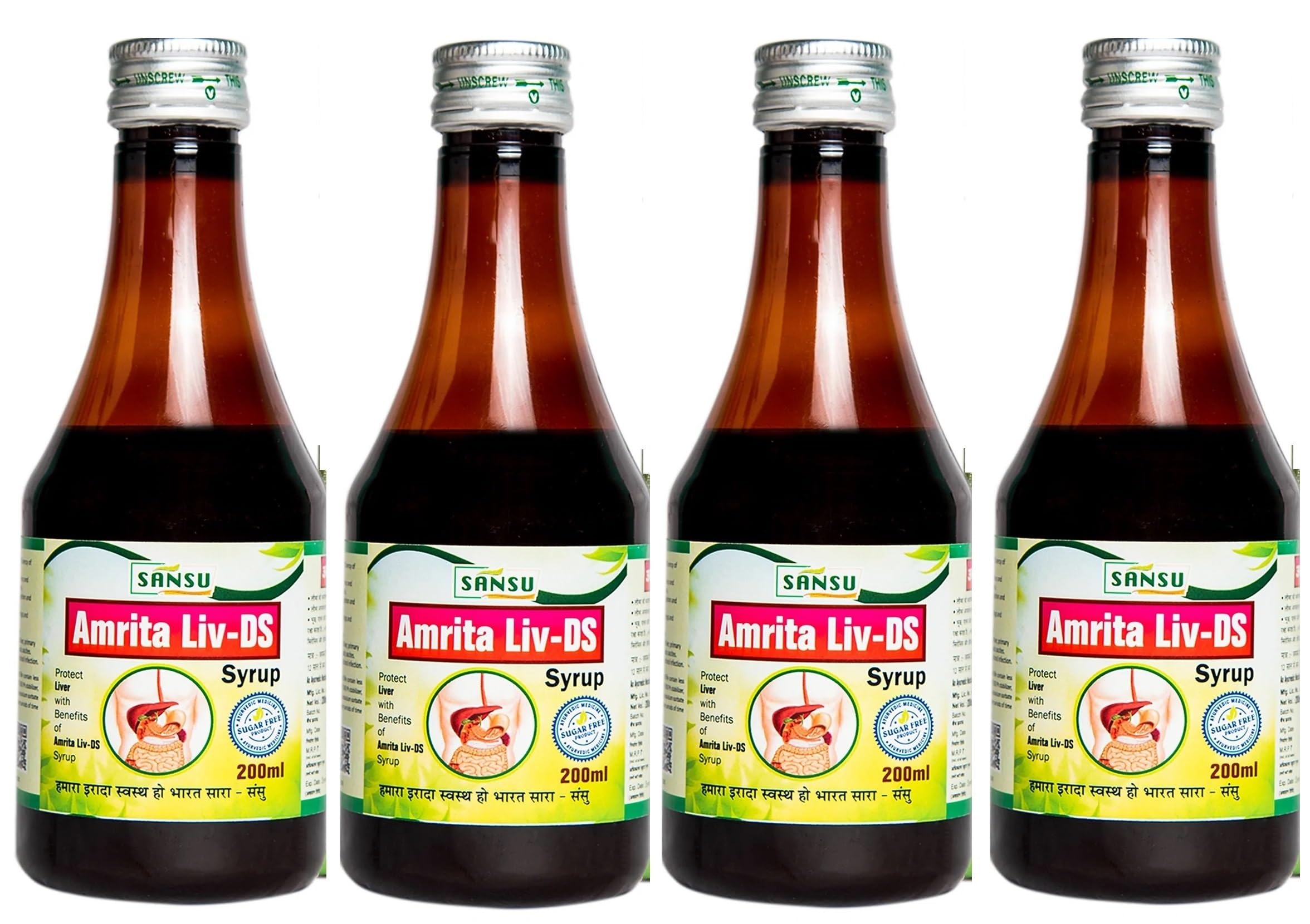 Sansu Amrita Syrup | 200ml | Pack of 4). : Amazon.in: Health & Personal ...