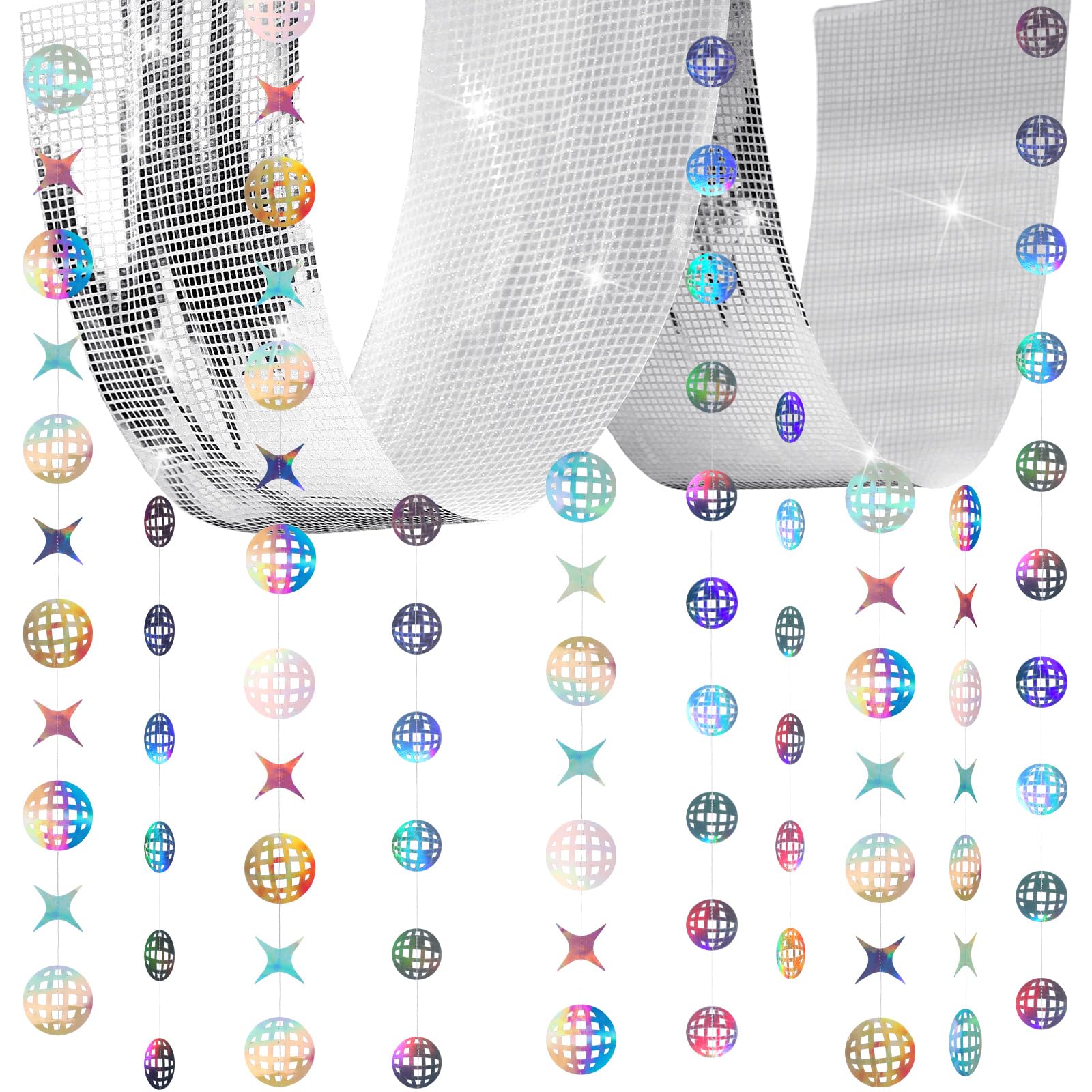 Amazon.com: Hahafelt Disco Ceiling Decorations Disco Party Decorations ...