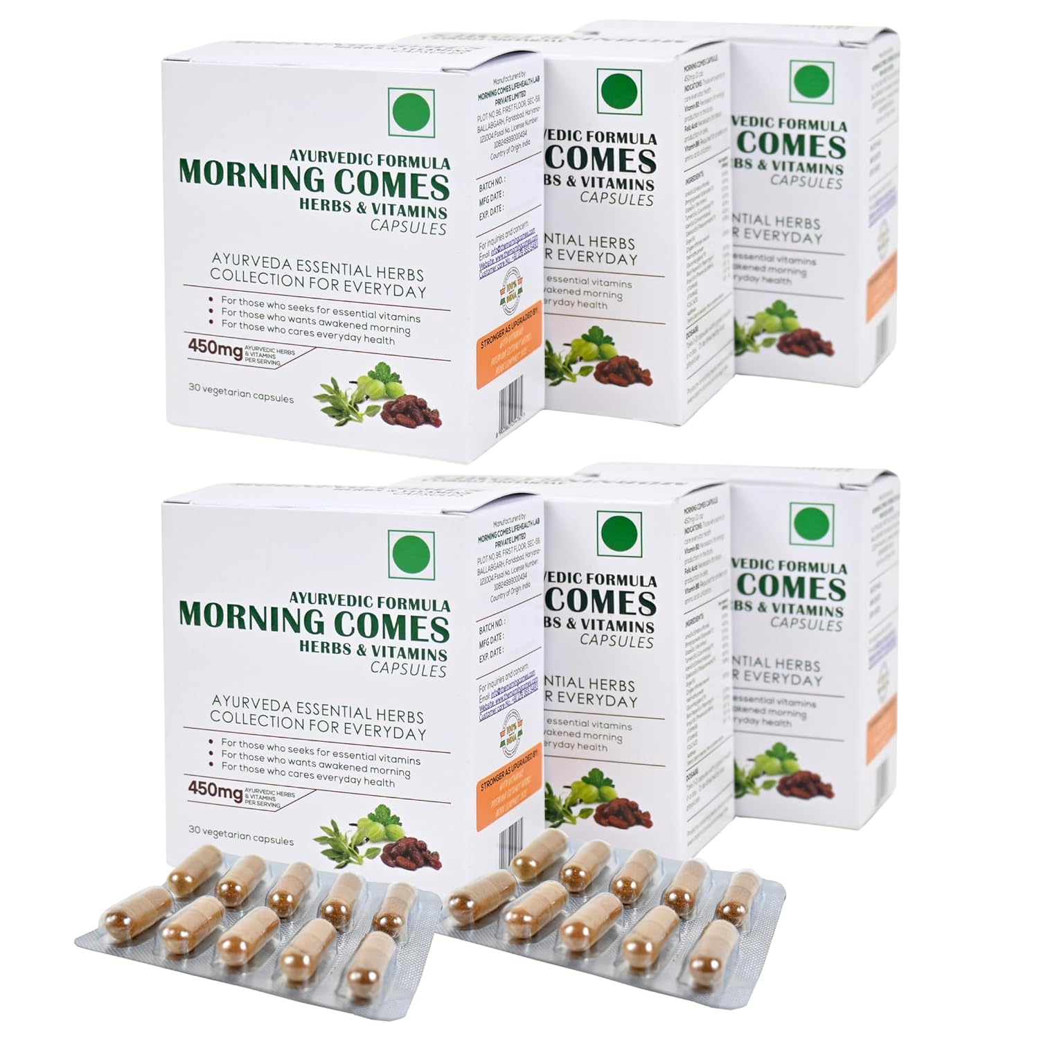 Morning Comes Hangover Relief 180 Capsules| Promotes Wellness After ...