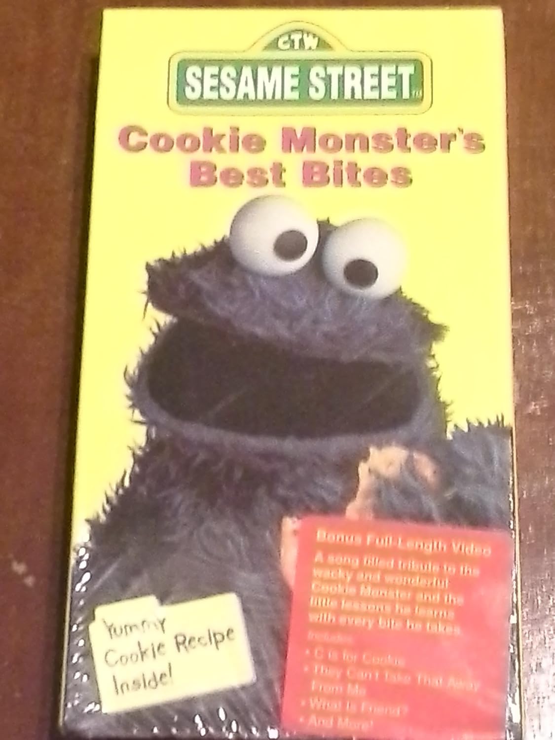 Amazon.co.jp: Sesame Street - Cookie Monster's Best Bites [VHS] [Import ...