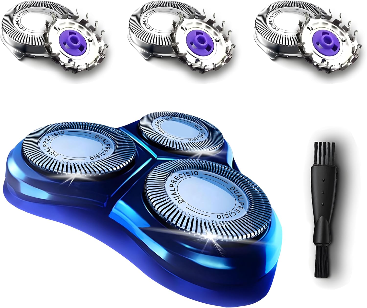 HQ8 Replacement Heads Blade Compatible with Philips Norelco Aquatec ...