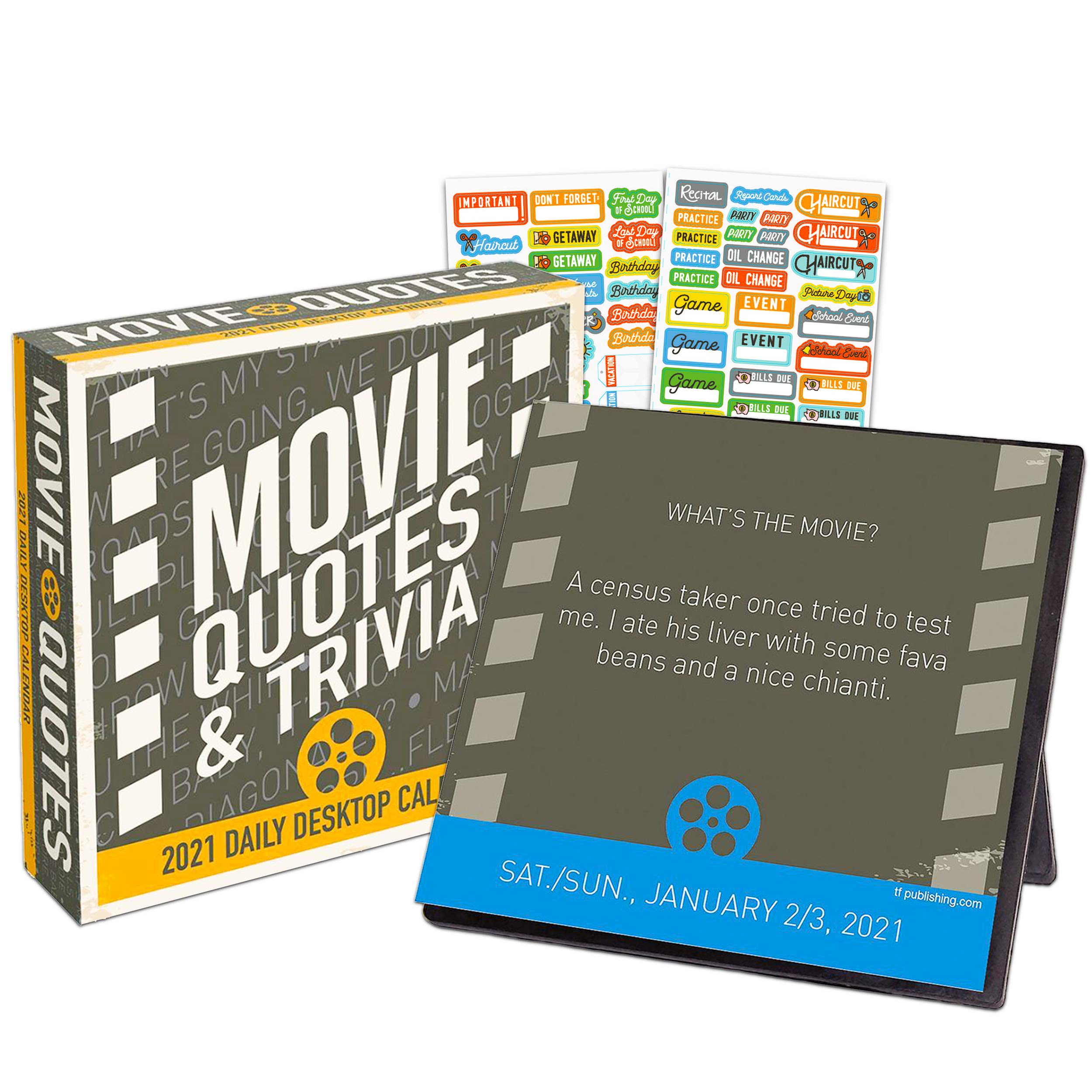 Buy Movie Trivia 2021 , Box Edition Bundle - Deluxe 2021 Movie Trivia ...