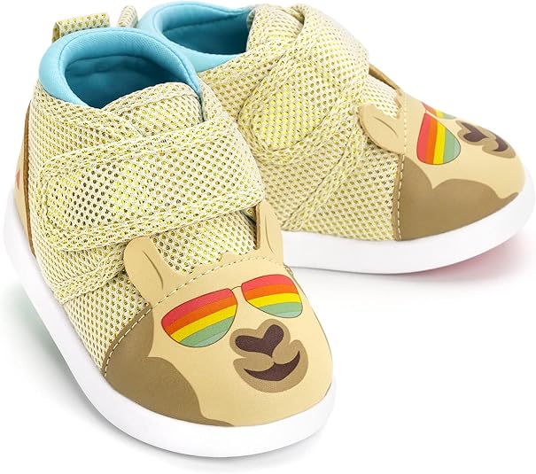 Amazon.com | ikiki Squeaky Shoes for Toddlers/Little Kids (Cool Llama ...