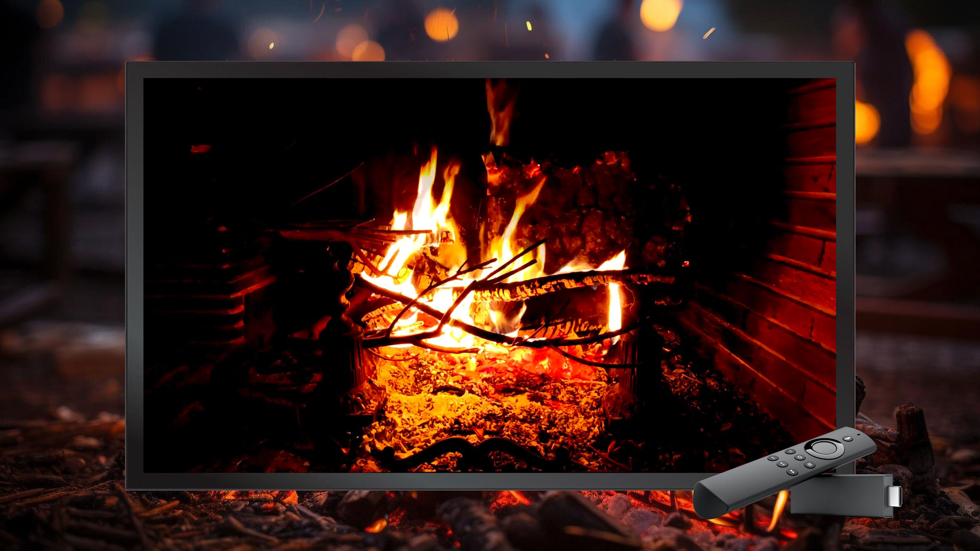 Cozy Fireplace - Crackling Fire Sounds Experience - App on Amazon Appstore