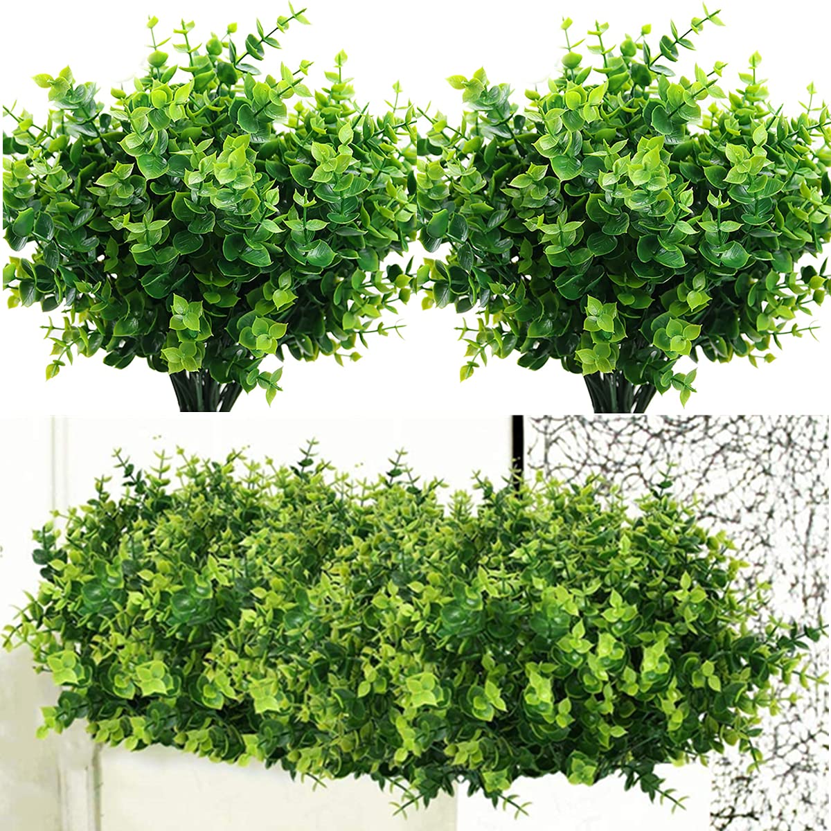 Snapklik.com : Artificial Shrub, Fake Bush Simulation Eucalyptus Grass ...
