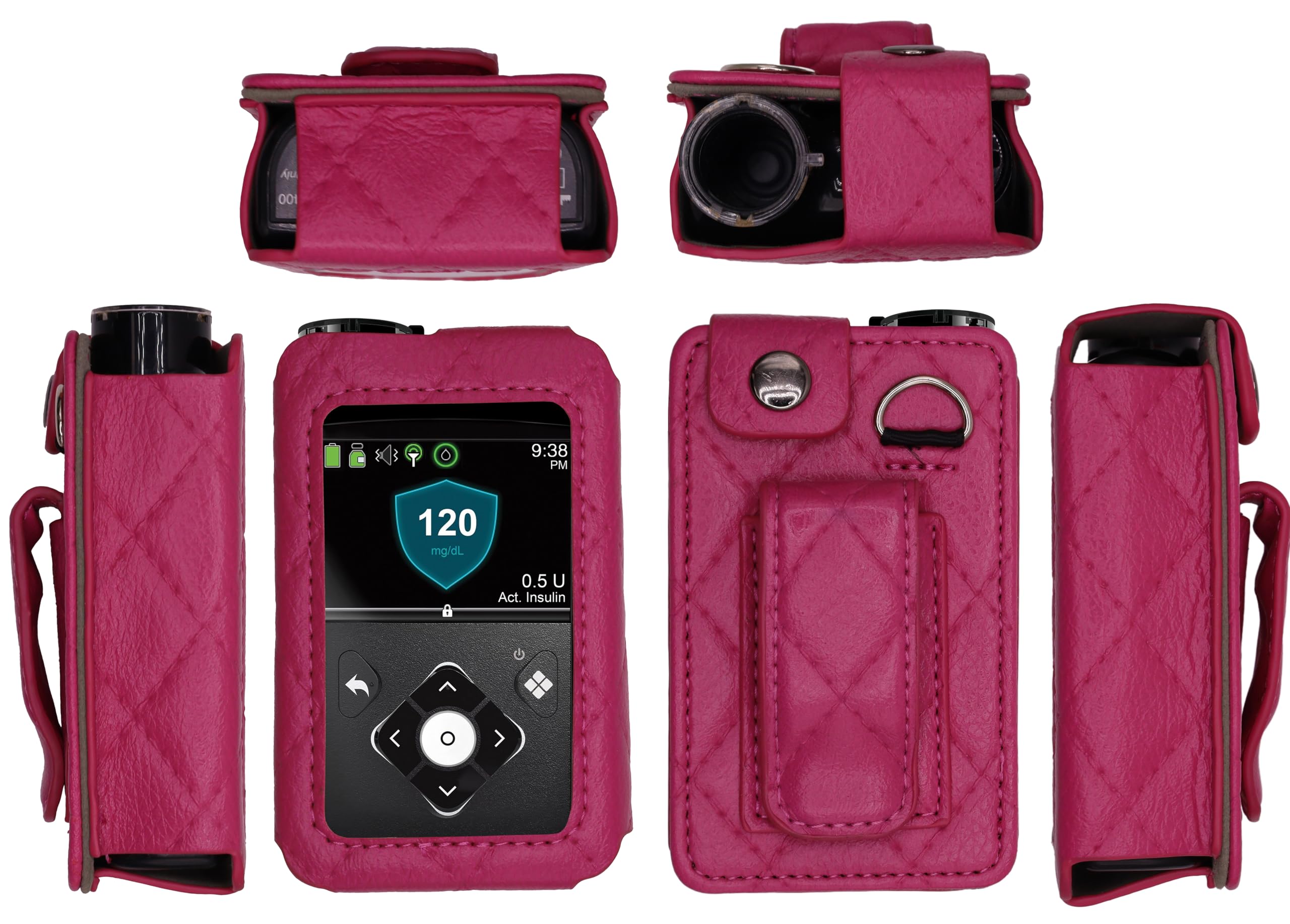 Amazon.com: Plaid Fitted Leather Case W/Screen Protector & Lanyard for ...