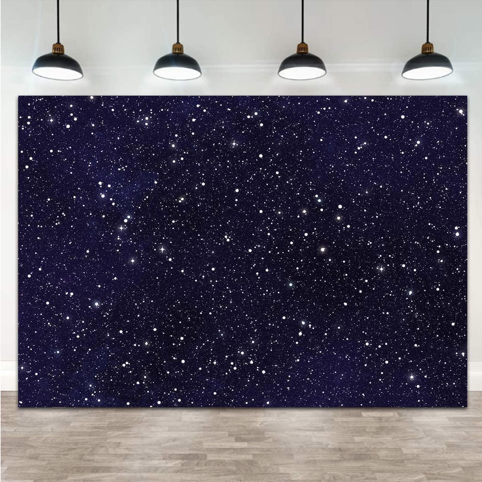 Amazon.com : Night Sky Star Universe Space Theme Starry Photo Backdrops ...