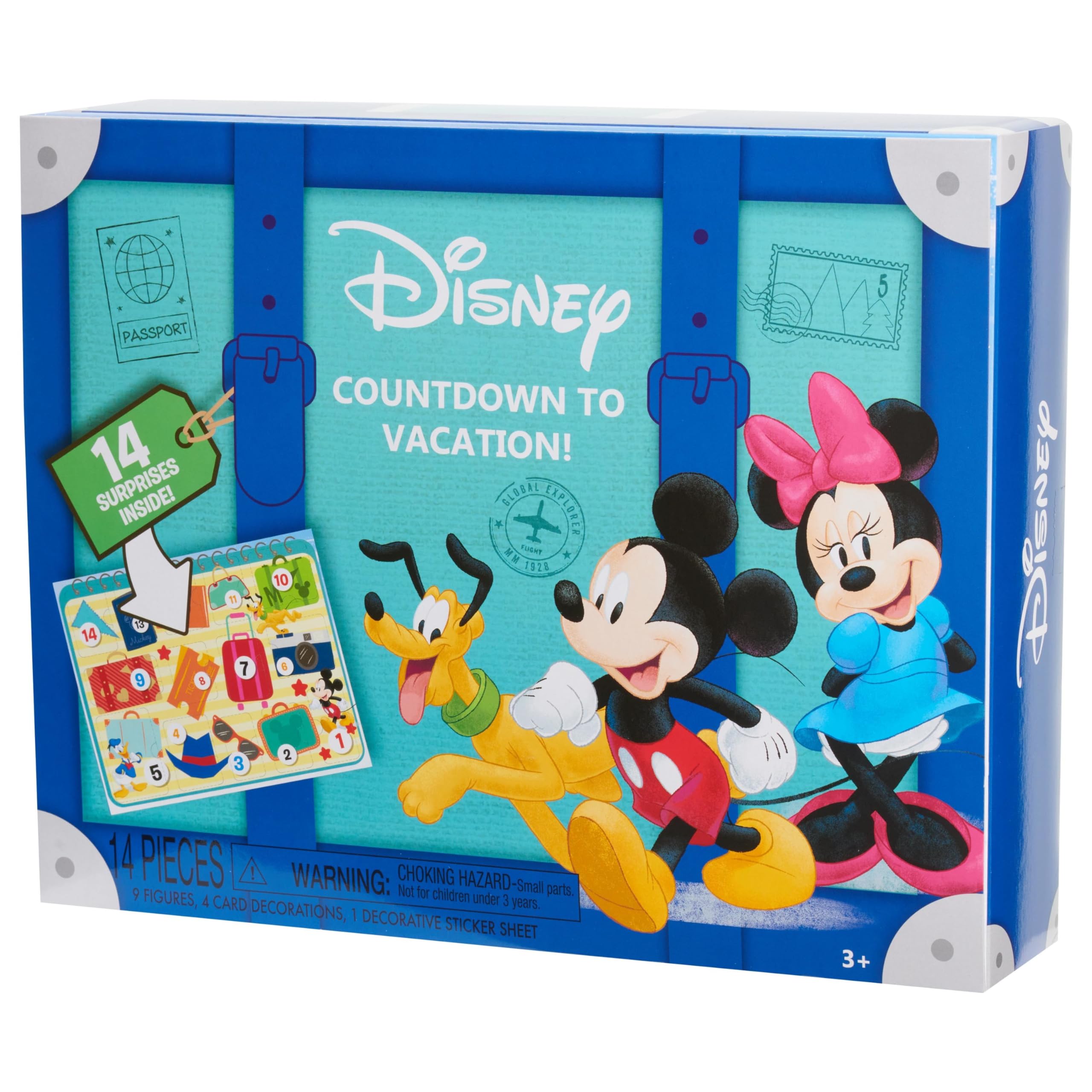 Amazon.com: Disney Junior Mickey Mouse Countdown to Holiday, 14 piezas ...