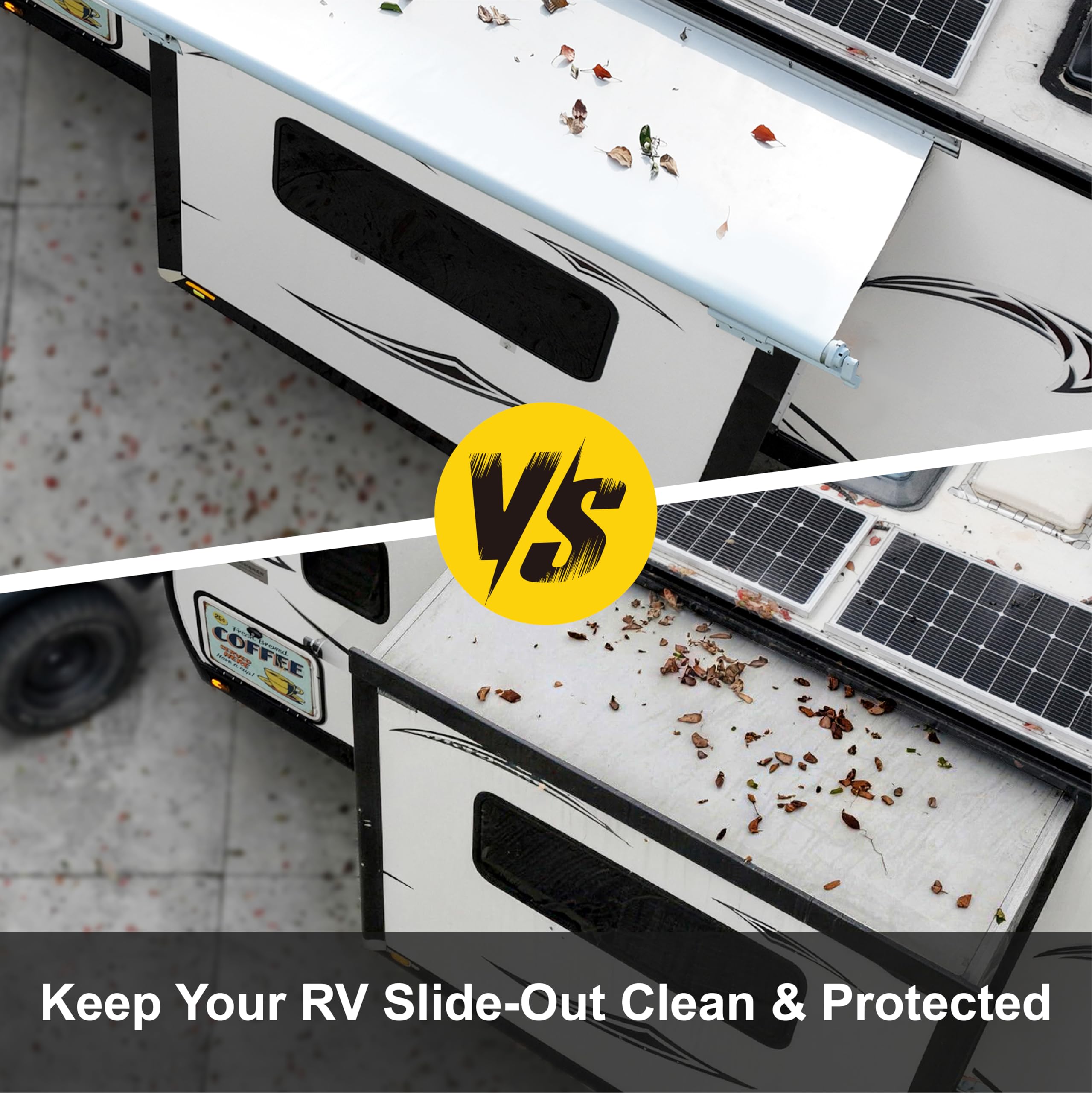Snapklik.com : Suncode RV Slide Topper Awning Complete Kit Universal ...