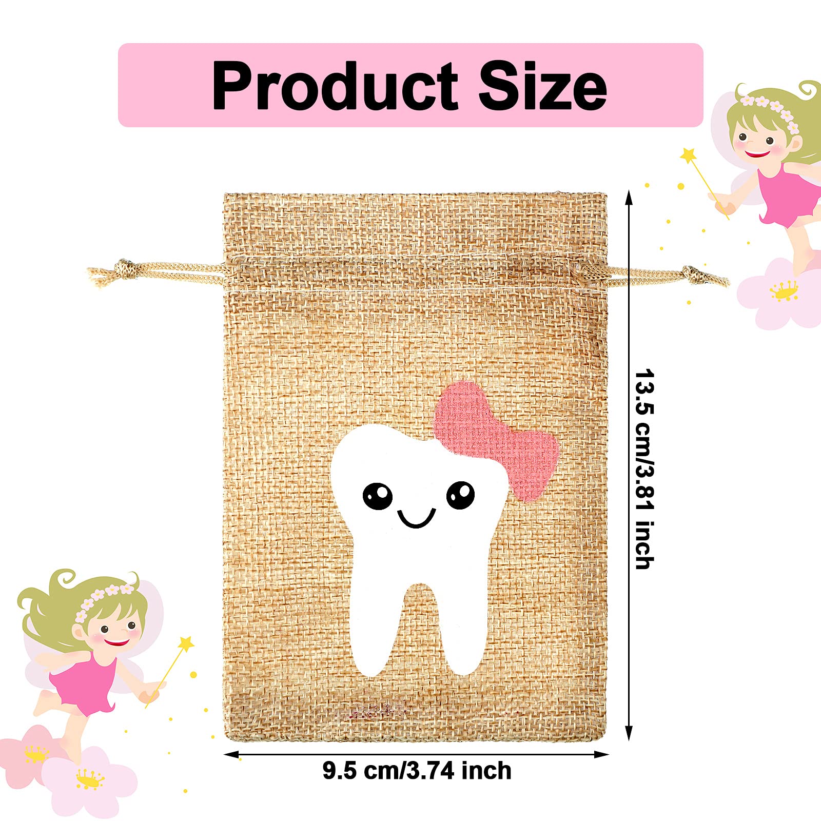 Snapklik.com : Tooth Fairy Bag Pouch For Boys And Girls To Place Under ...