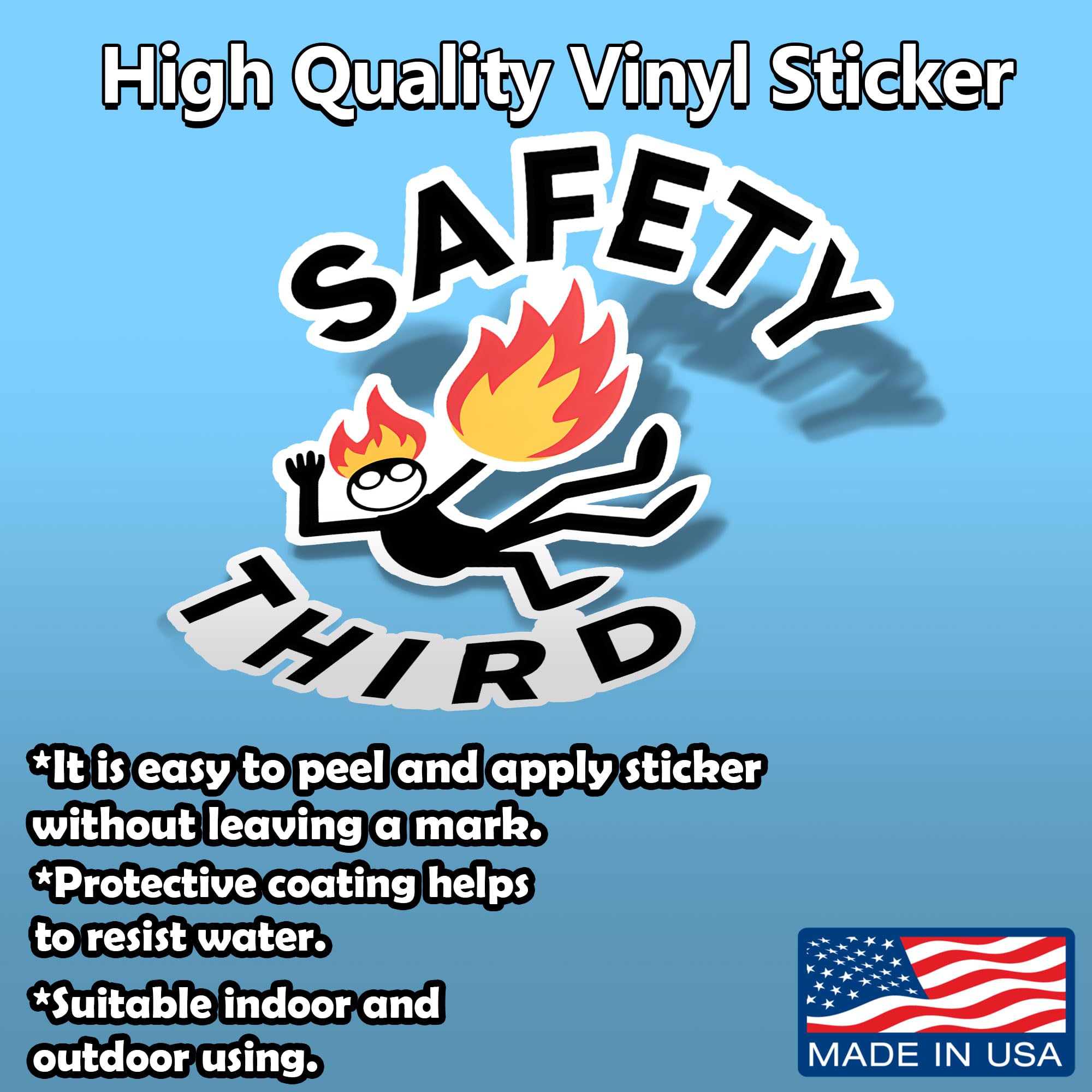 Fire Safety Memes Amazon.com: Safety Third Humorous Vinyl Fire Meme
