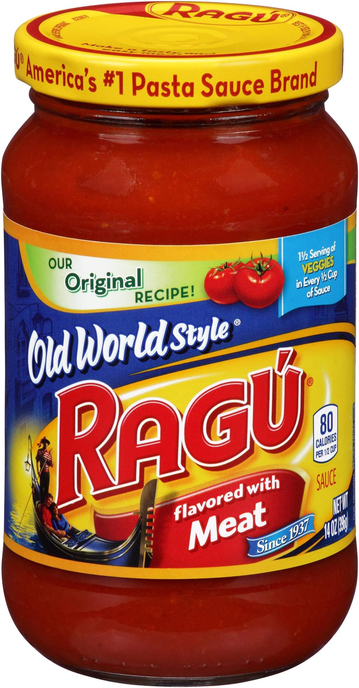 Amazon.com: Ragu Traditional Spaghetti Sauce, 2.81 Pound (Pack of 3)