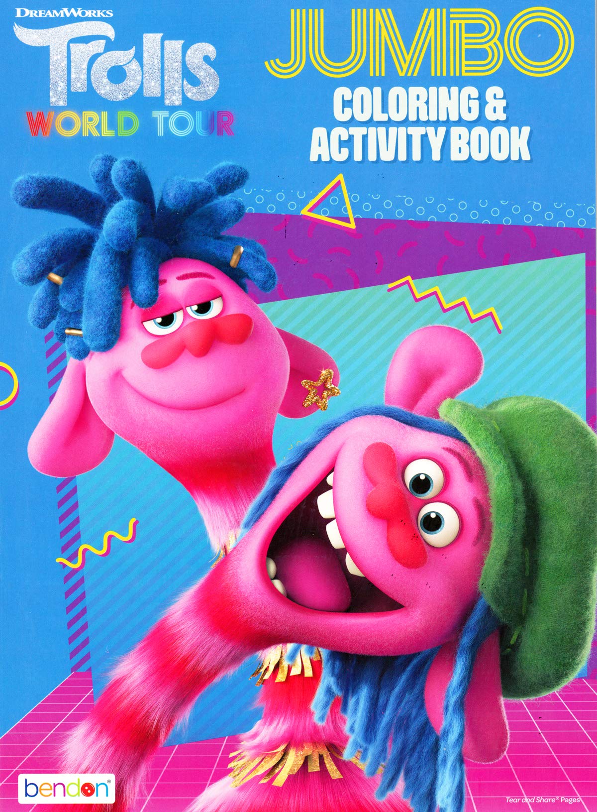 Troll Coloring Books For Kids Ages 4-8 Dreamworks Meet The Trolls Play ...