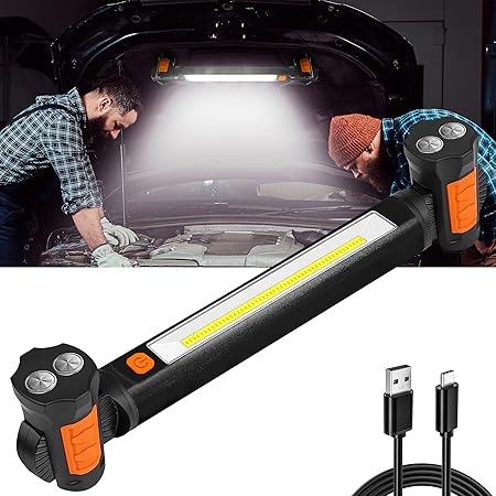 LETOUR LED Tube Magnetic Light Work Lights 6000Lumens 5 Lighting ...