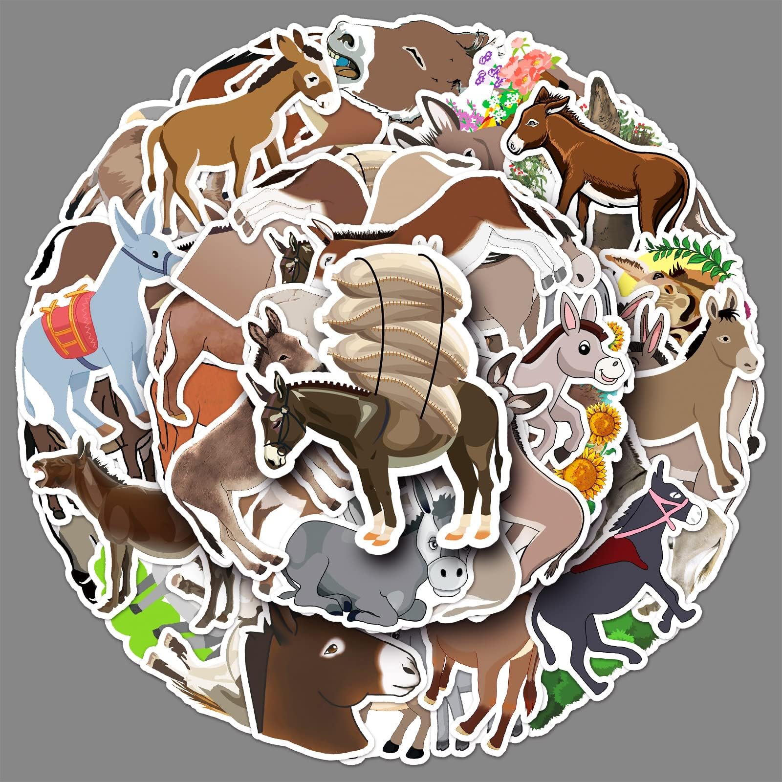 Amazon.com: Grimace Sticker for Kids Boys and Girls 62 Pcs, Vinyl ...