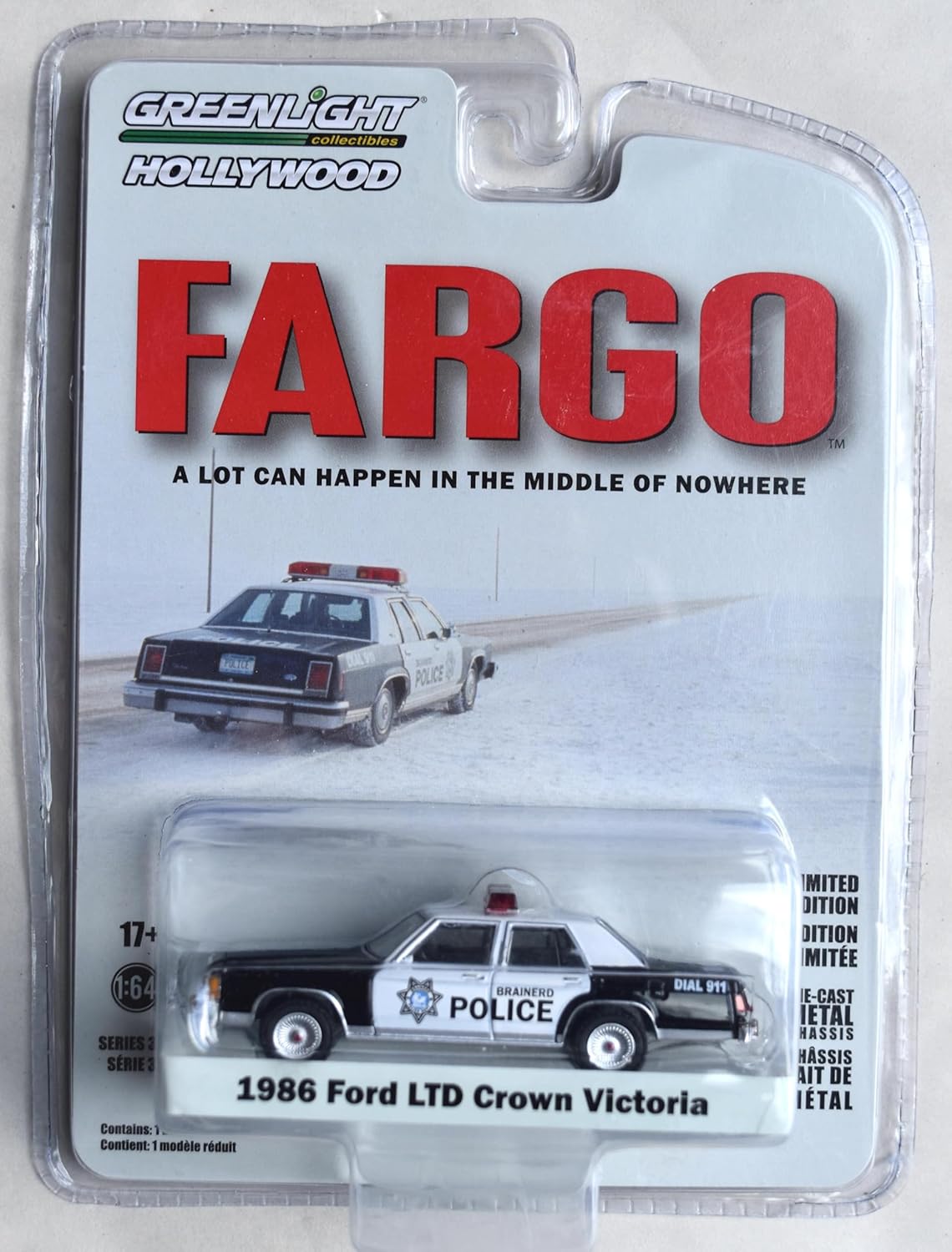 Amazon.com: Greenlight 1986 Ford LTD Crown Victoria, Fargo Limited ...