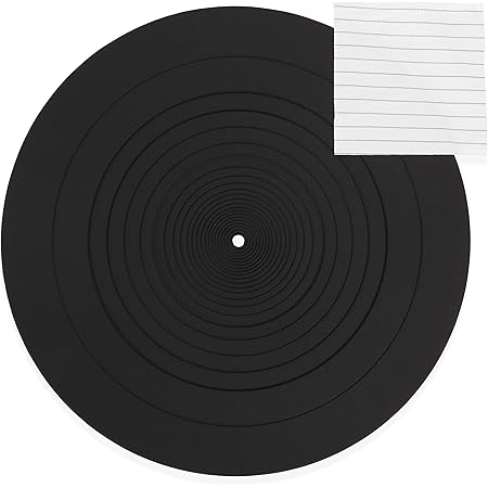 Amazon.com: Tamwell Turntable Mat for Audiophile and DJs Slip Mat 12 ...