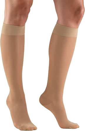 Amazon.com: Truform Sheer Compression Stockings, 15-20 mmHg, Women's ...