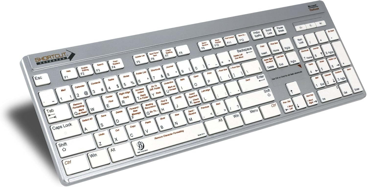Bella Shortcut Keyboard for Microsoft Outlook : Amazon.ca: Electronics