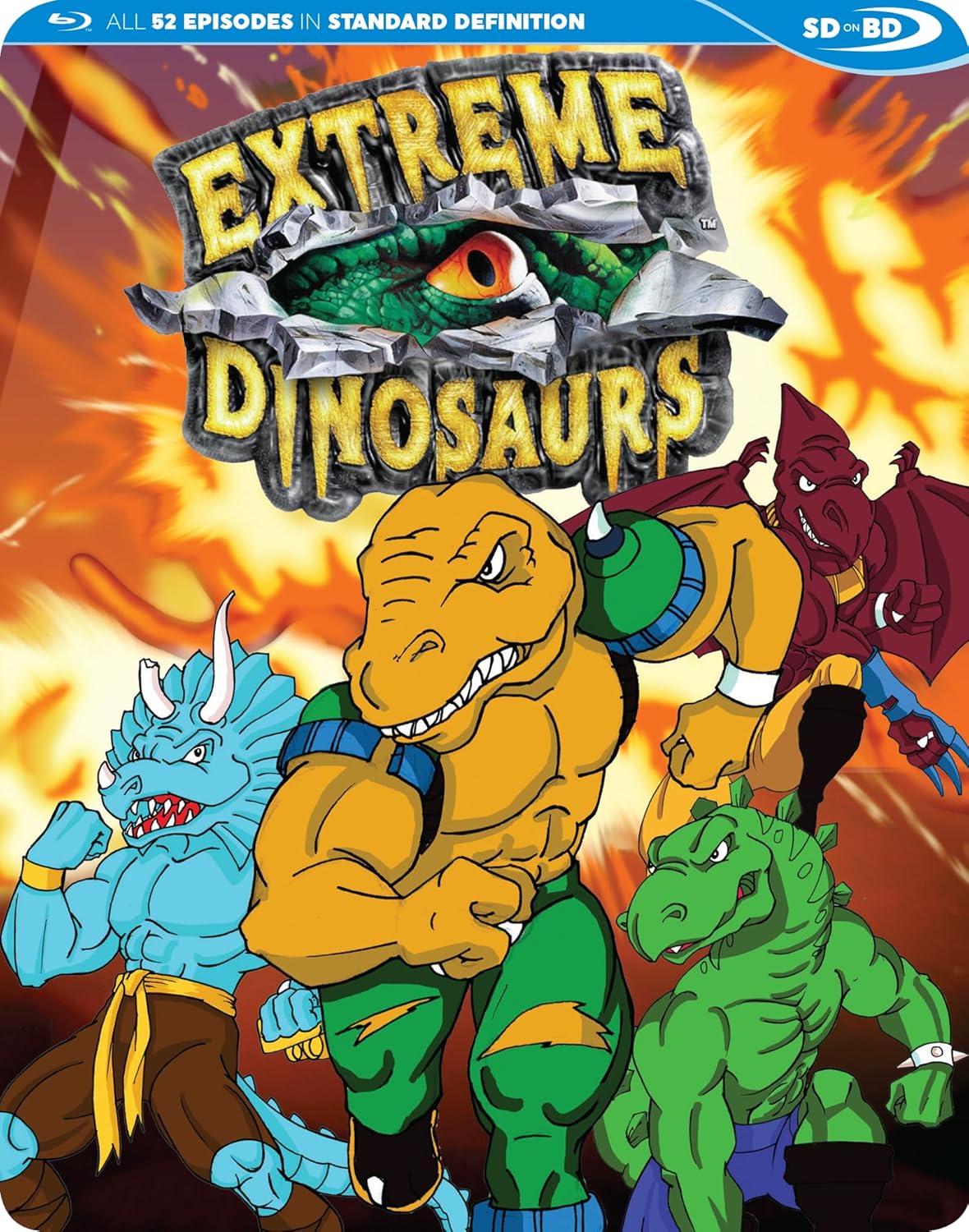 Amazon.com: Extreme Dinosaurs Complete Series SDBD [Blu-ray] : Scott ...