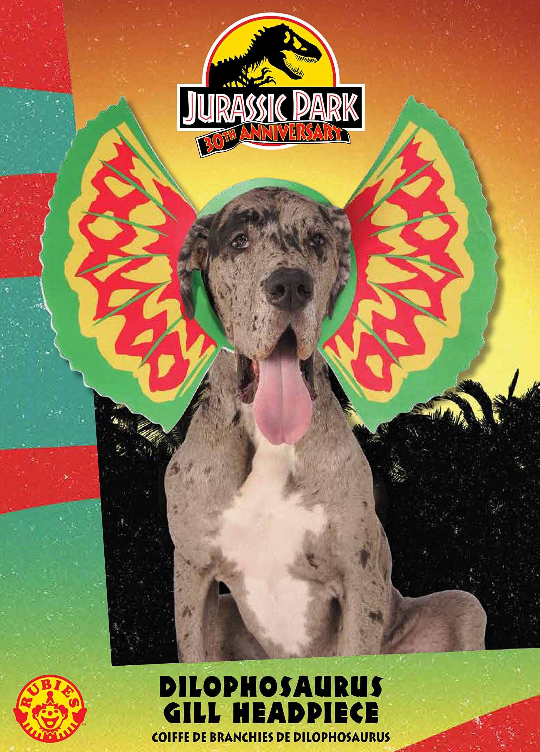 Snapklik.com : Jurassic World: Dilophosaurus Gills Pet Costume For For ...