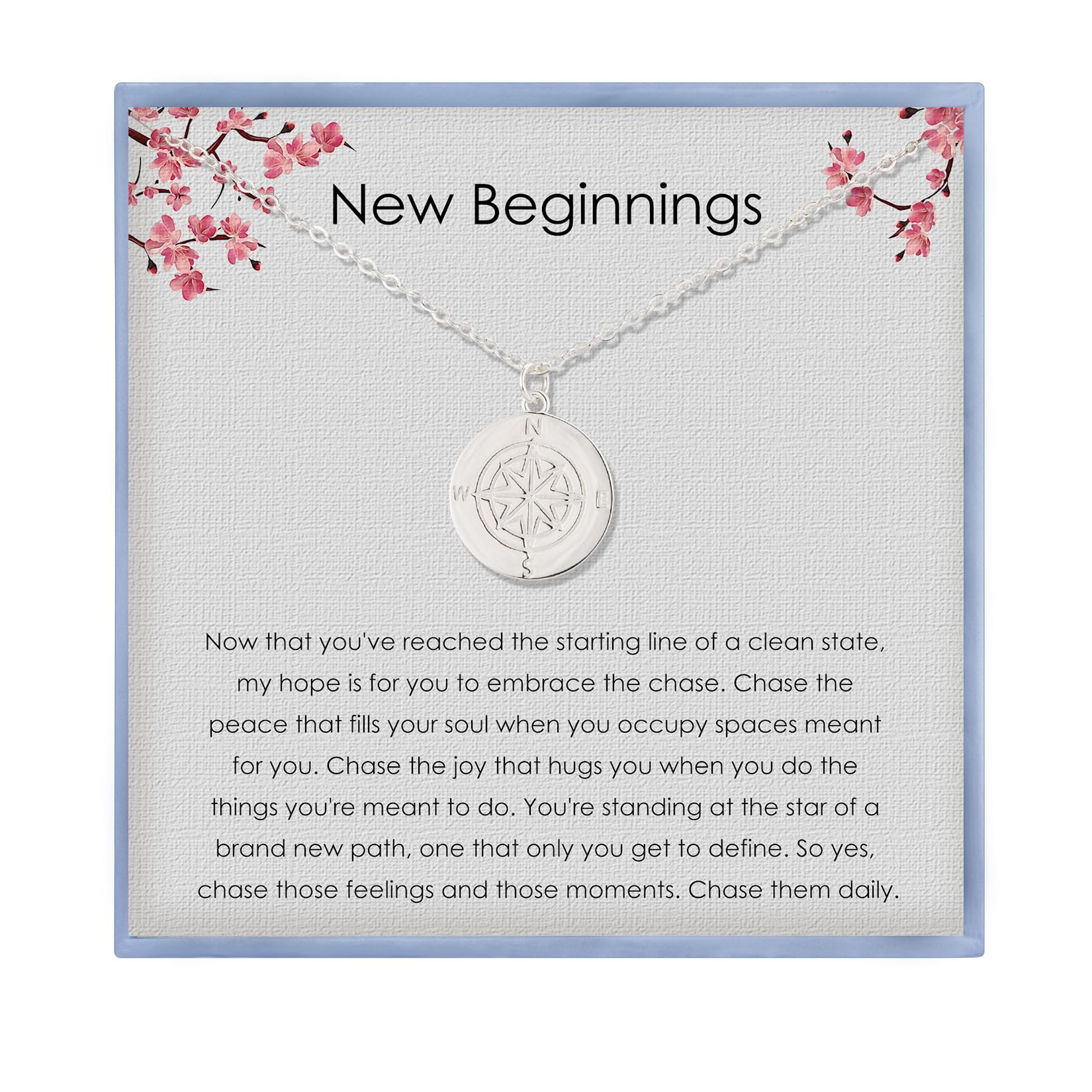 Amazon.com: New Beginnings Necklace New Beginnings Gifts for Women ...