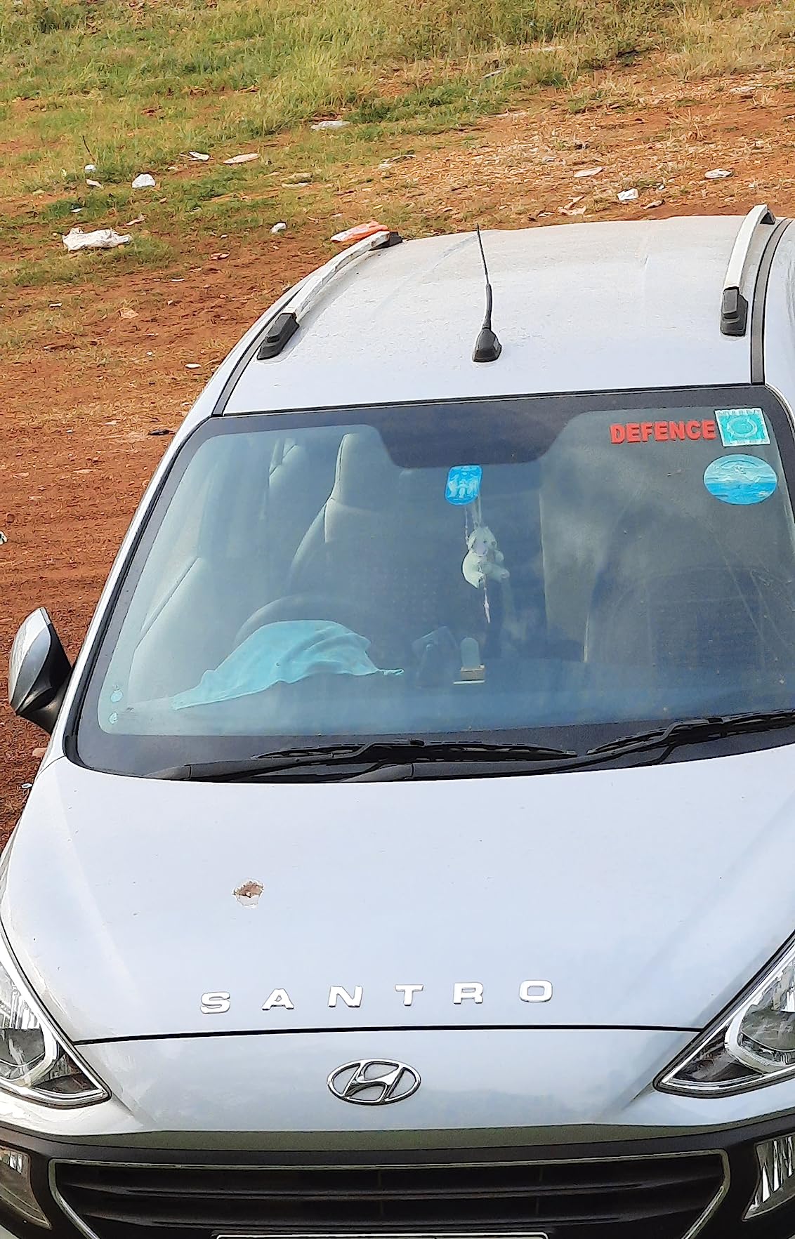 CarMetics Santro 3D Letters (3D Stickers 3D Logo 3D Emblem Hyundai ...