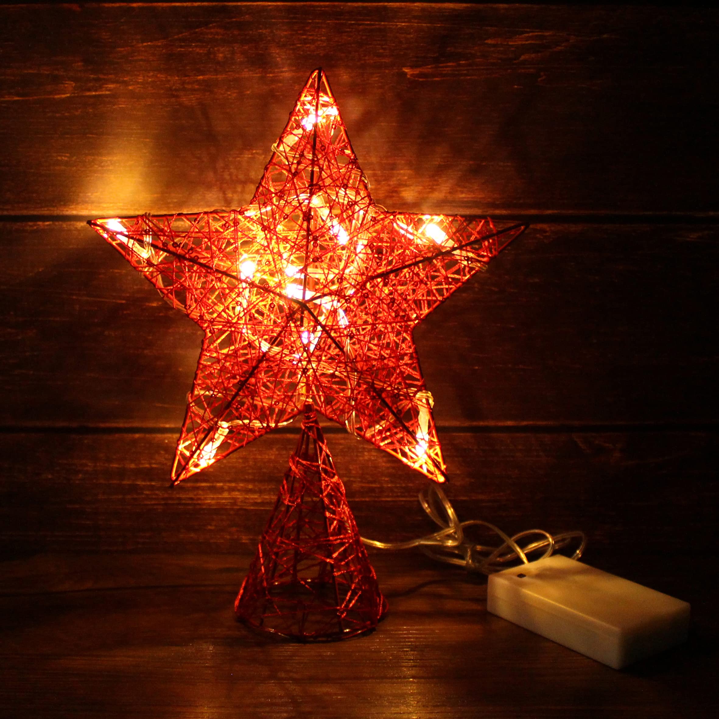 Red Star Christmas Decorations