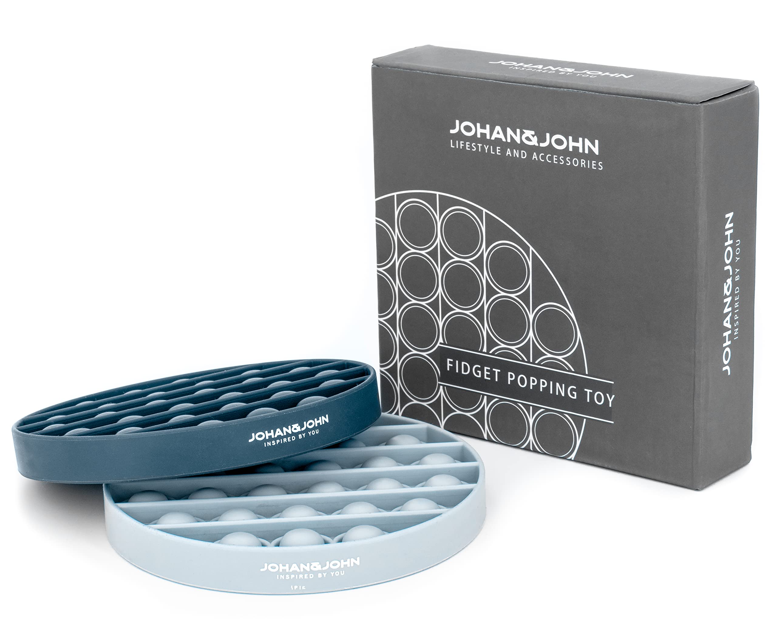 Pop It Fidget Toy Blue – Blue Pop It Loud on Both Sides - Robust & Firm ...