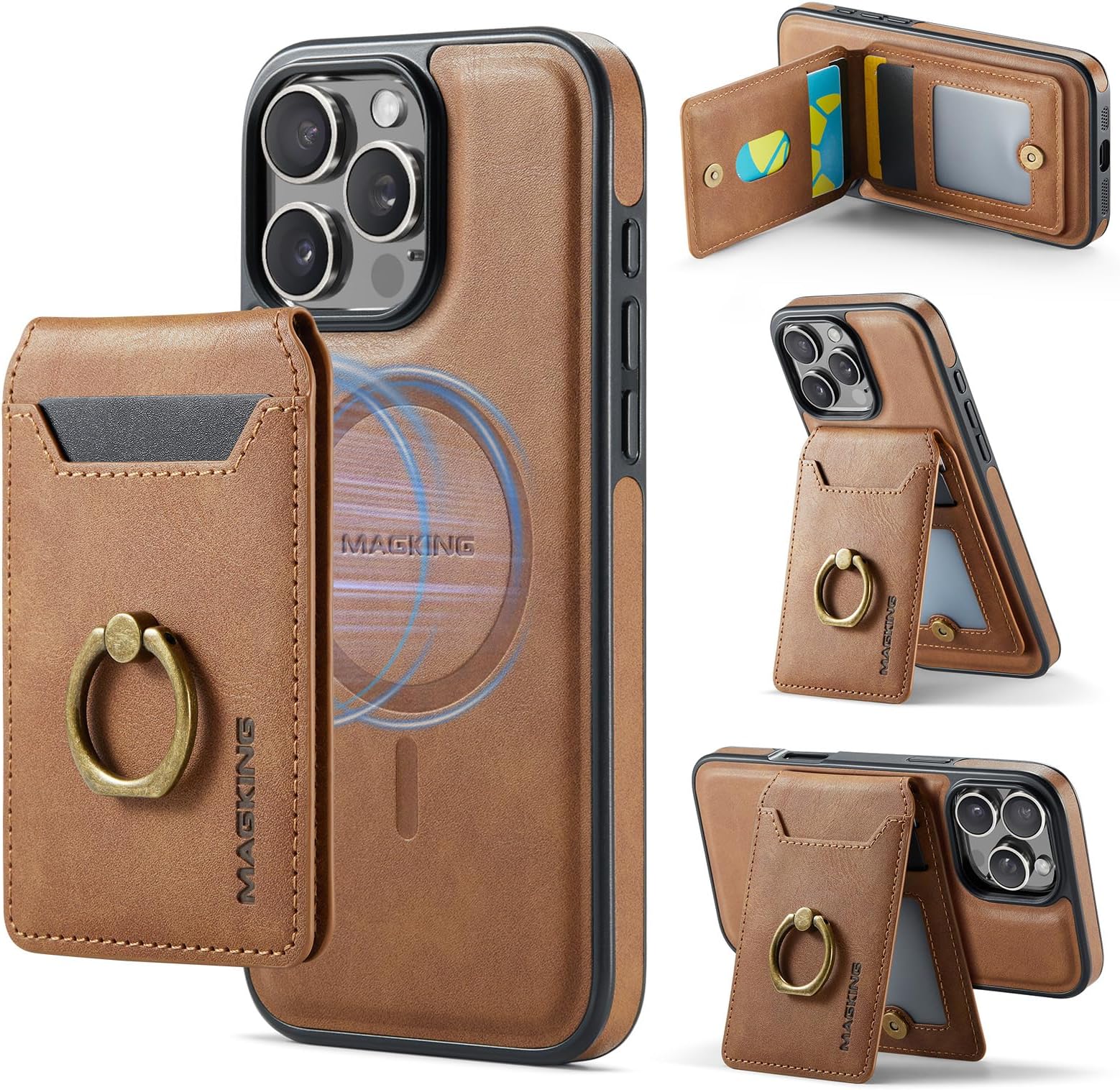 Amazon.com: SZHAIYU K1 2 in 1 Detachable Magnetic Phone Cases ...