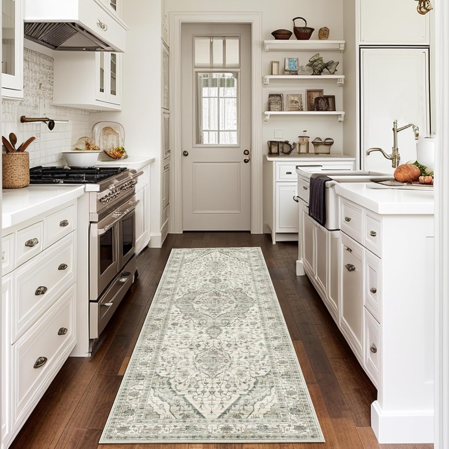 Amazon.com: Deerly 2x7 Runner Rugs - Washable Kitchen Rugs with Non ...