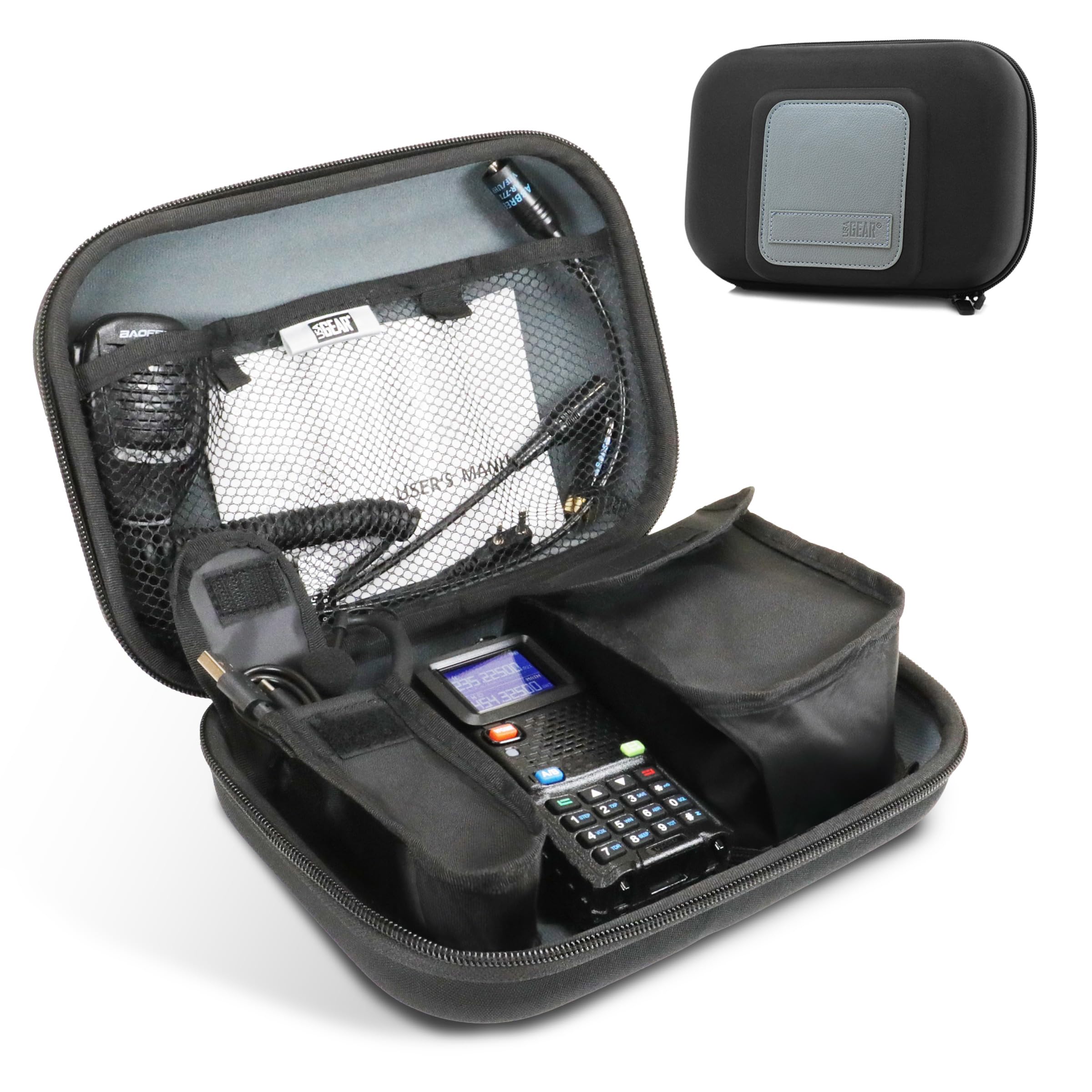 Amazon.com: USA Gear Ham Radio Storage Case Compatible with Baofeng ...